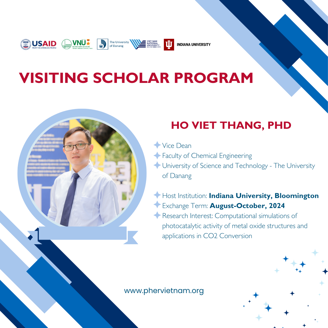 Assoc. Prof. Ho Viet Thang, Vice Dean of Faculty of Chemical Engineering - University of Science ...